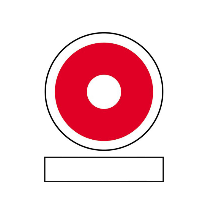 Melderschild Automatischer Brandmelder (VPE 250) nach DIN 14623